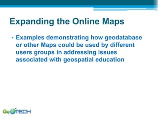 National Geospatial Map | PPTX