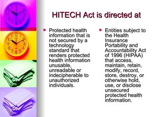 Hitech Act | PPT