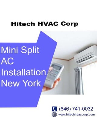 Hitech HVAC Corp.| Air Conditioning Services | | PDF