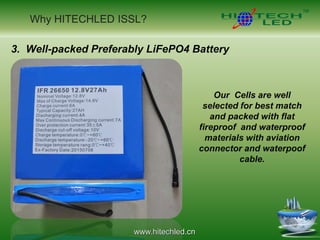 Hitechled integrated solar led street light vs other street lights | PPT