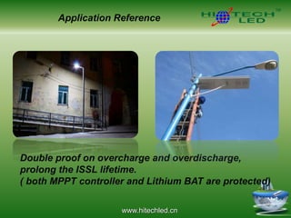 Hitechled integrated solar led street light vs other street lights | PPT