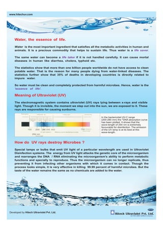 Hitech Ultraviolet Private Limited, Mumbai, UV Air Purifier & Micron ...