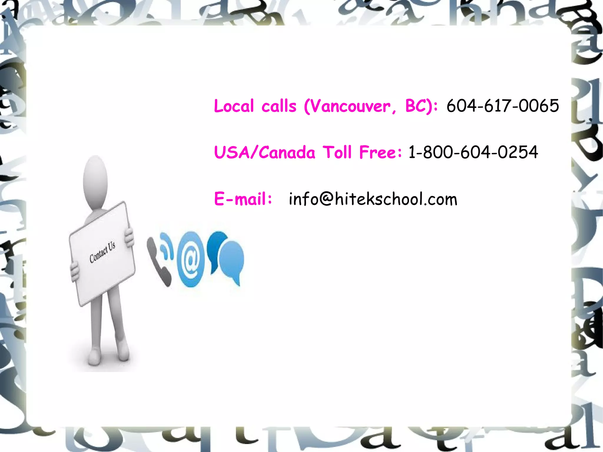 Hitek Computer School | ODP