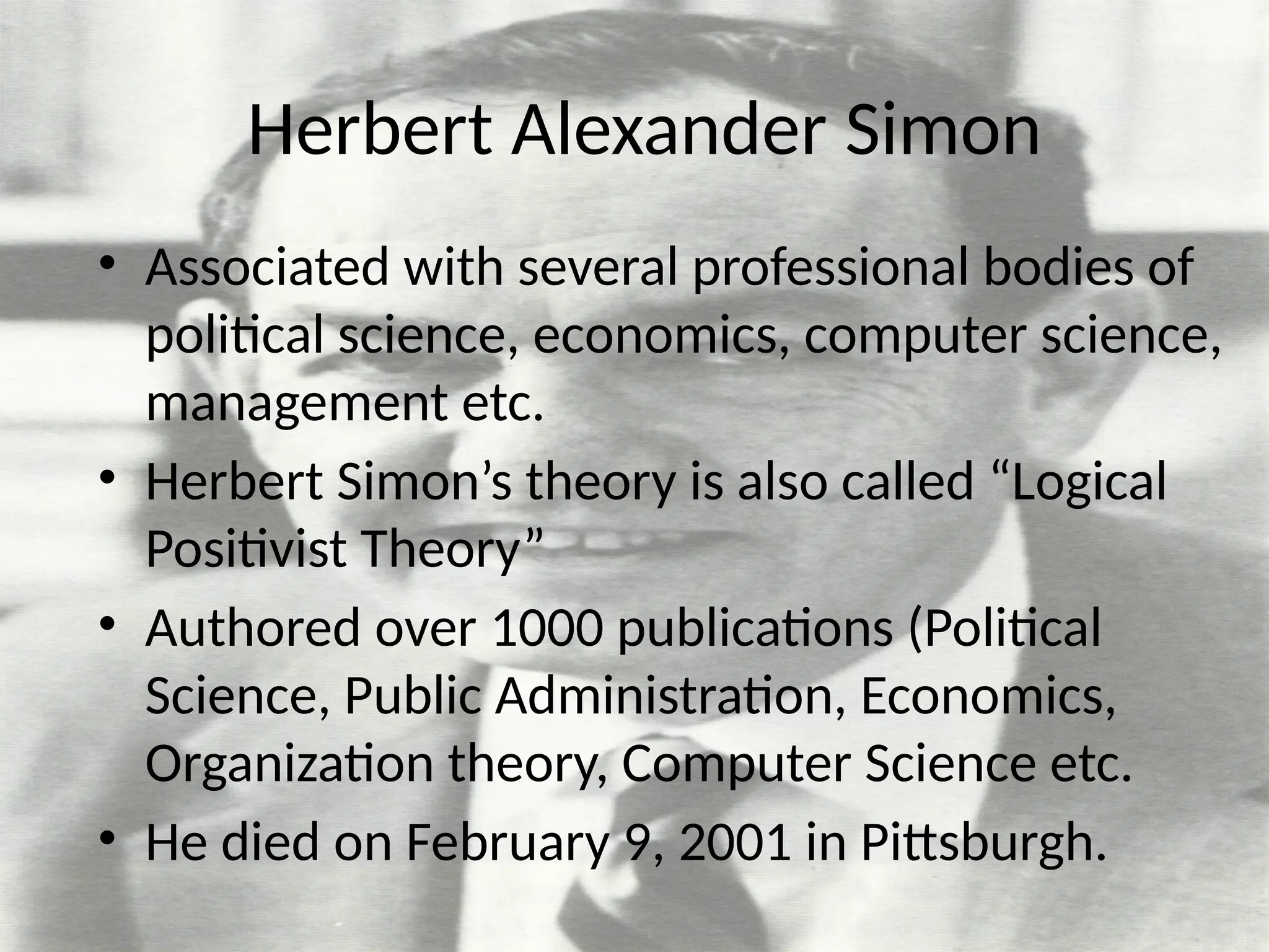 Herbert.A.Simon noble prize winner(FOM PPT).pptx