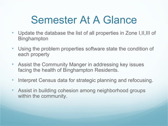 Cecell Hite's Final Presentation for HCD Fellowship on Binghampton CDC ...