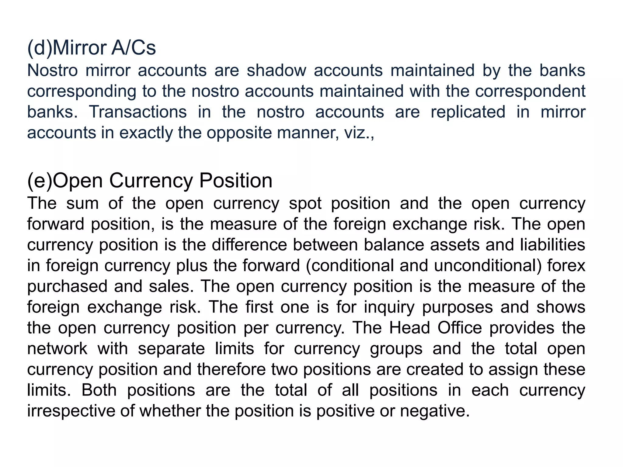 Treasury role in International Banking and global scenario | PPTX
