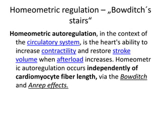 Types of Heart Activity (Autoregulation of heart) | PPTX