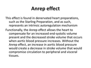 Types of Heart Activity (Autoregulation of heart) | PPTX