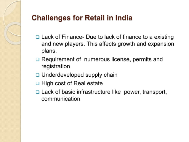 Retail industry in india | PPT
