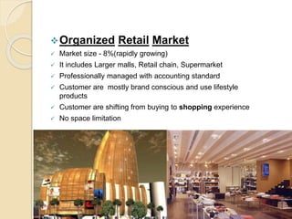 Retail industry in india | PPT