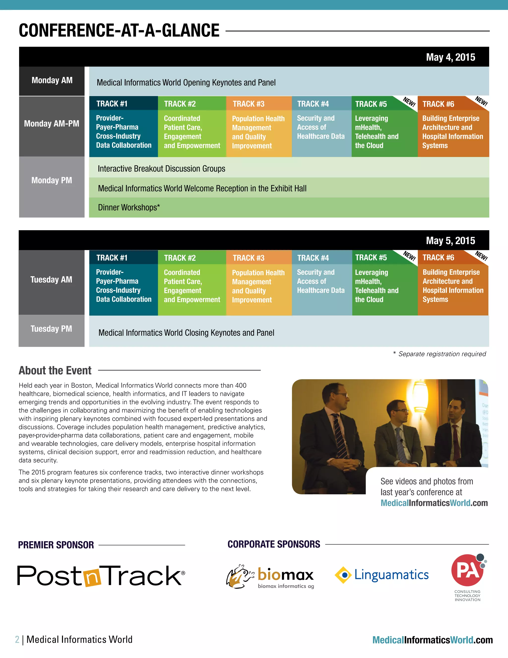 Medical Informatics World 2015 | PDF