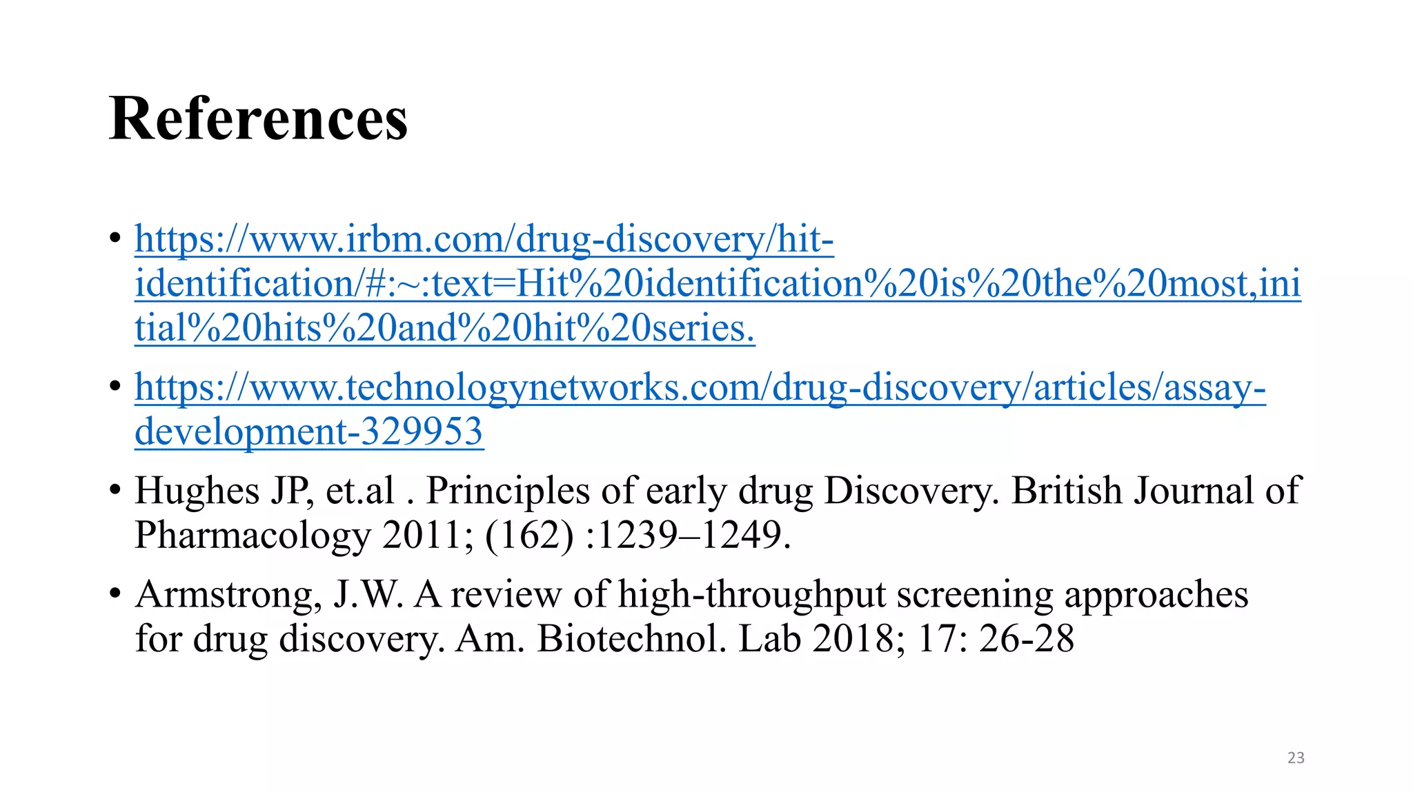 hit identification.pptx