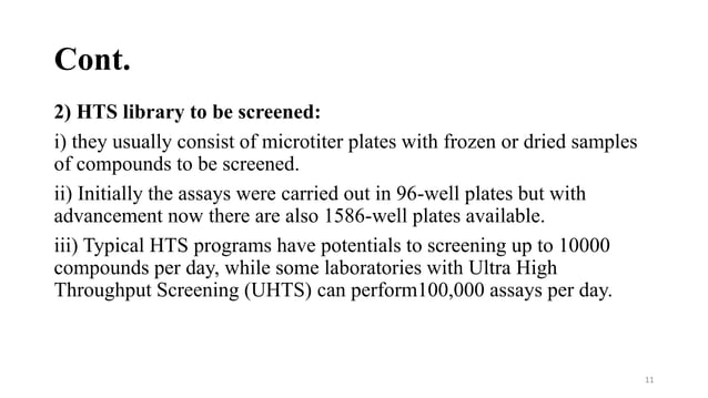 hit identification.pptx | Medical Tests | Medical Health