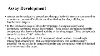 hit identification.pptx | Medical Tests | Medical Health