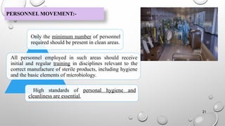 PHARMACEUTICAL MANUFACTURING TECHNOLOGY: CHANGE ROOMS AND EMPLOYEES ...