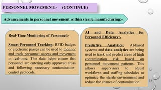 PHARMACEUTICAL MANUFACTURING TECHNOLOGY: CHANGE ROOMS AND EMPLOYEES ...