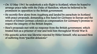 CAMBRIDGE A2 HISTORY: HITLER QUESTIONS AND ANSWERS | PPTX