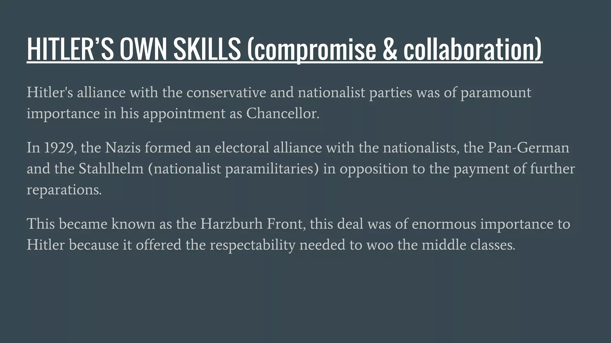 How Hitler Became Chancellor | PDF