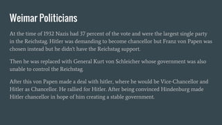 How Hitler Became Chancellor | PDF
