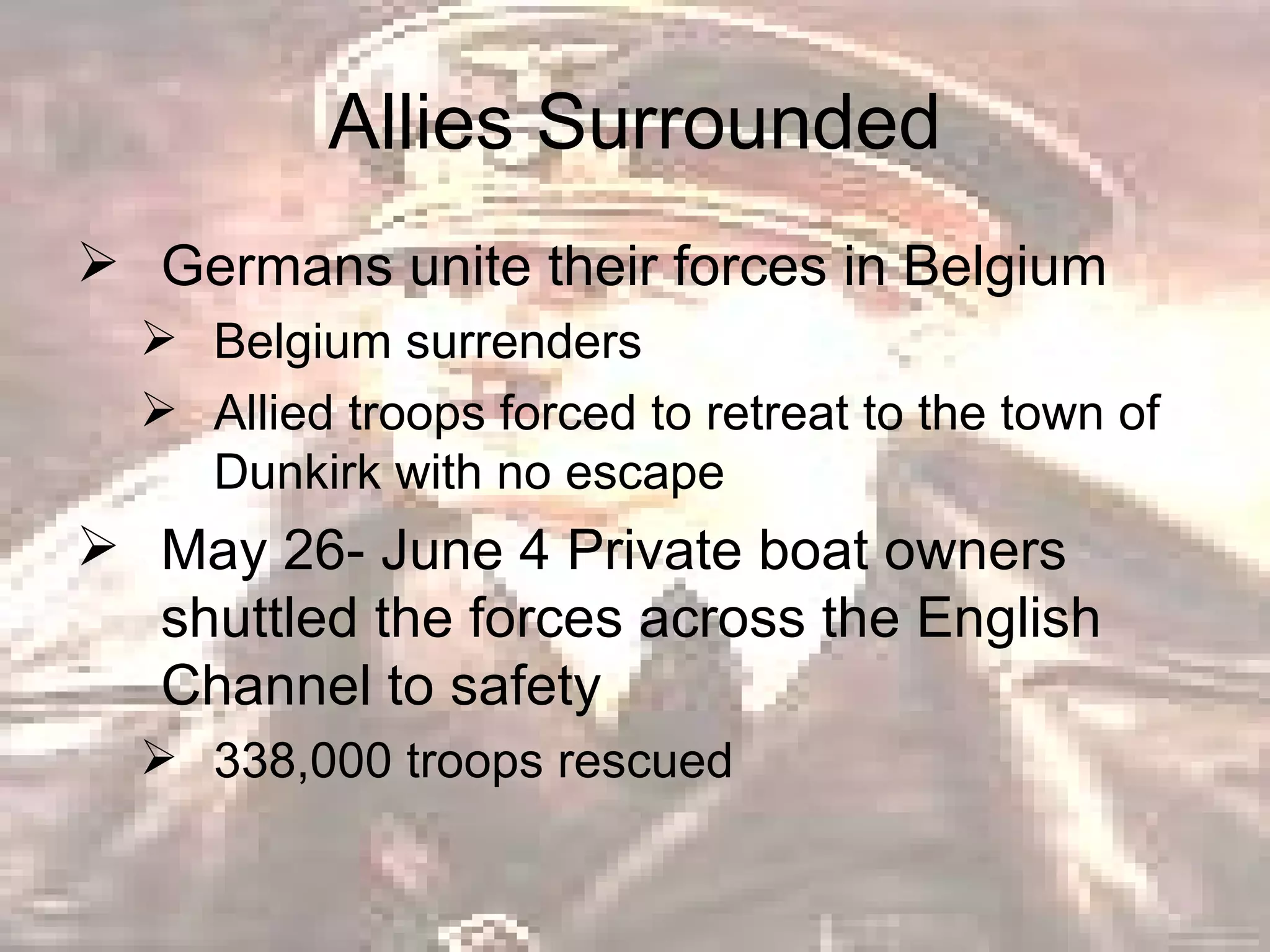 Hitler And The Blitzkrieg | PPT