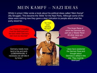Hitler And The Growth Of The Nazi Party | PPT