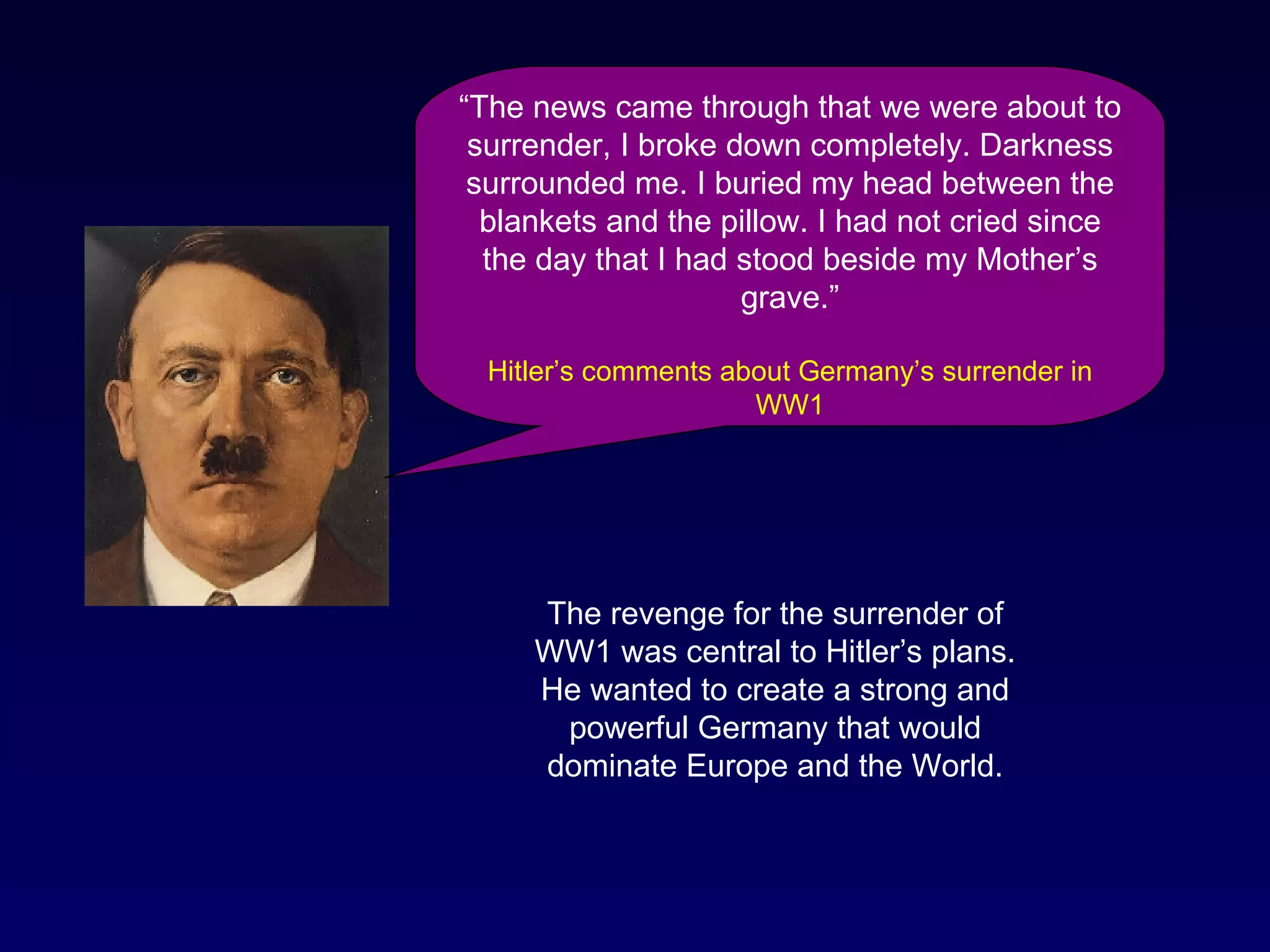 Hitler and the growth of the Nazi party | PPT