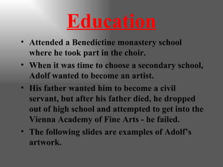Hitler Early Years | PPT