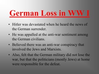 Hitler early years | PPT
