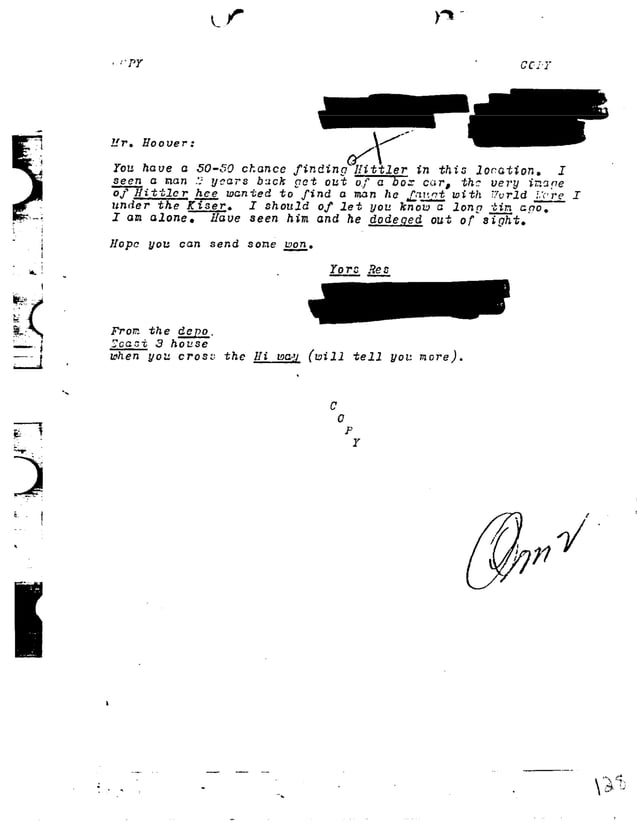 Hitler fbi documents-2 | PDF