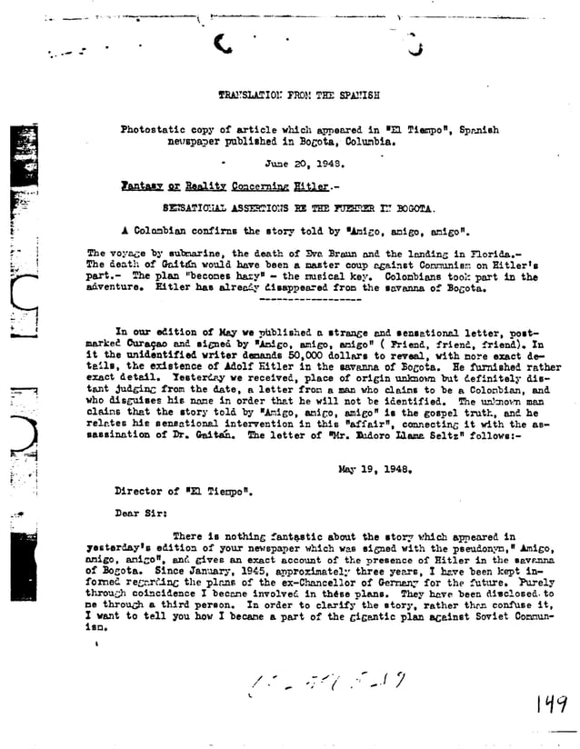 Hitler fbi documents-2 | PDF
