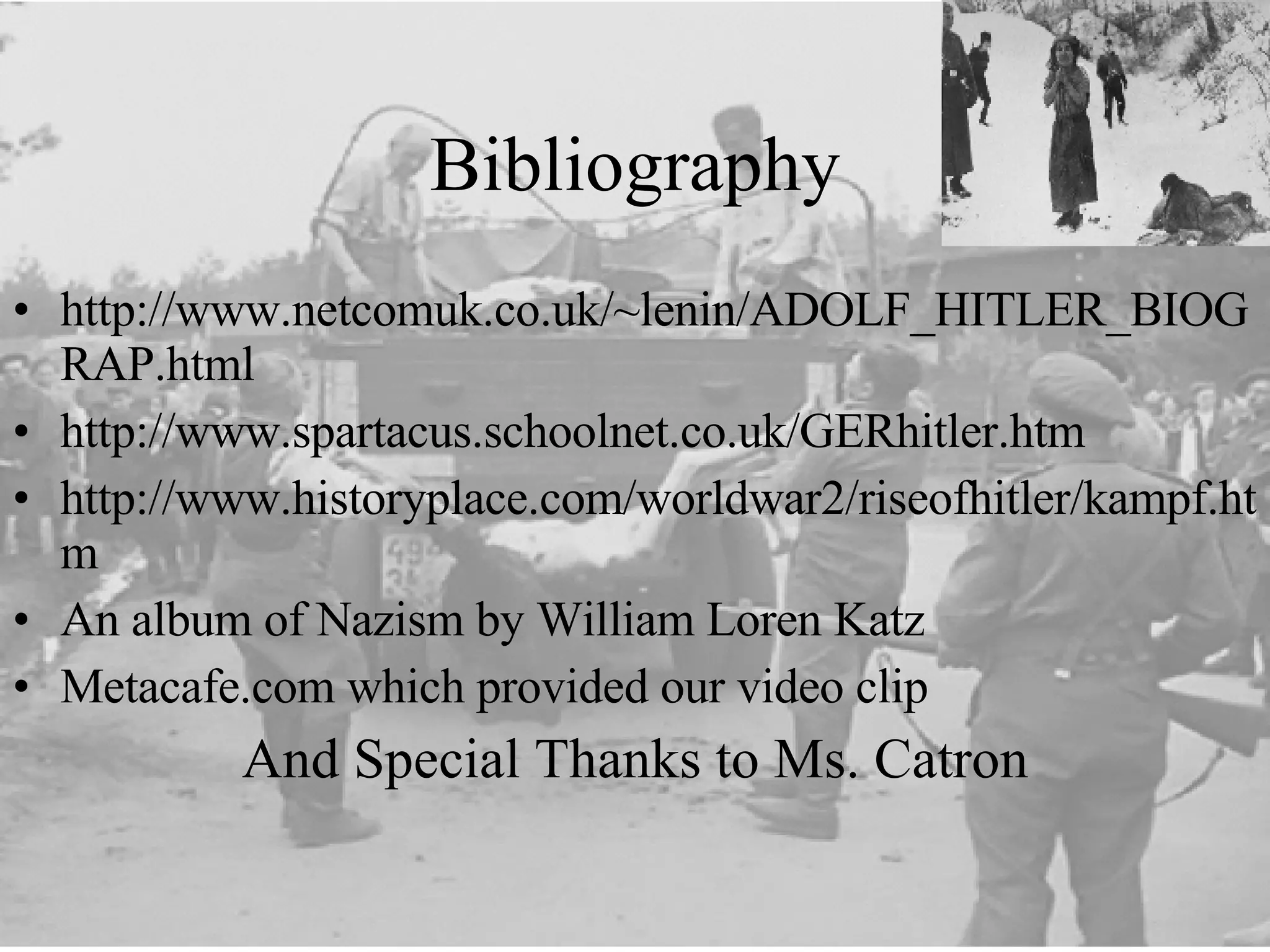 Hitler Project | PPT