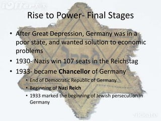 Hitler's Rise to Power | PPTX