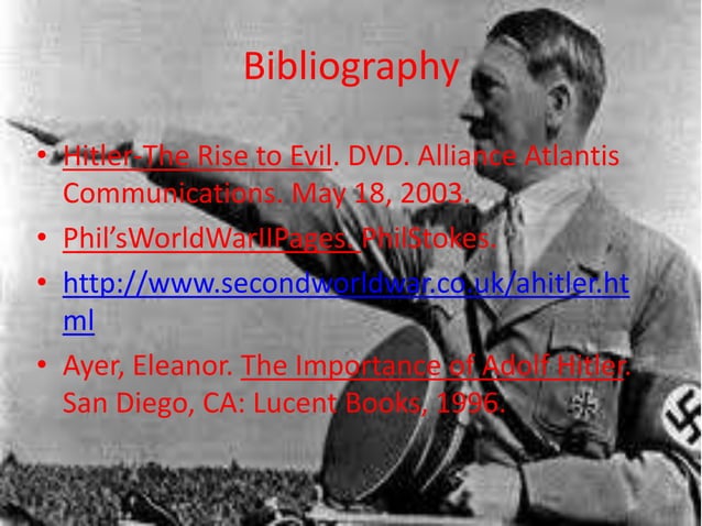 Hitler the rise to power | PPTX
