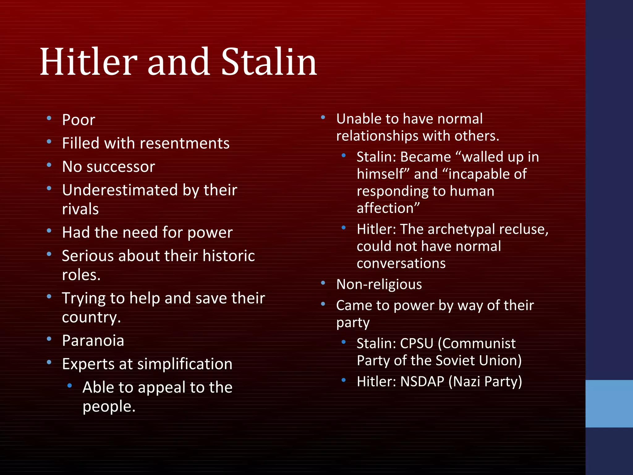 Hitlerandstalinpresentation | PPT