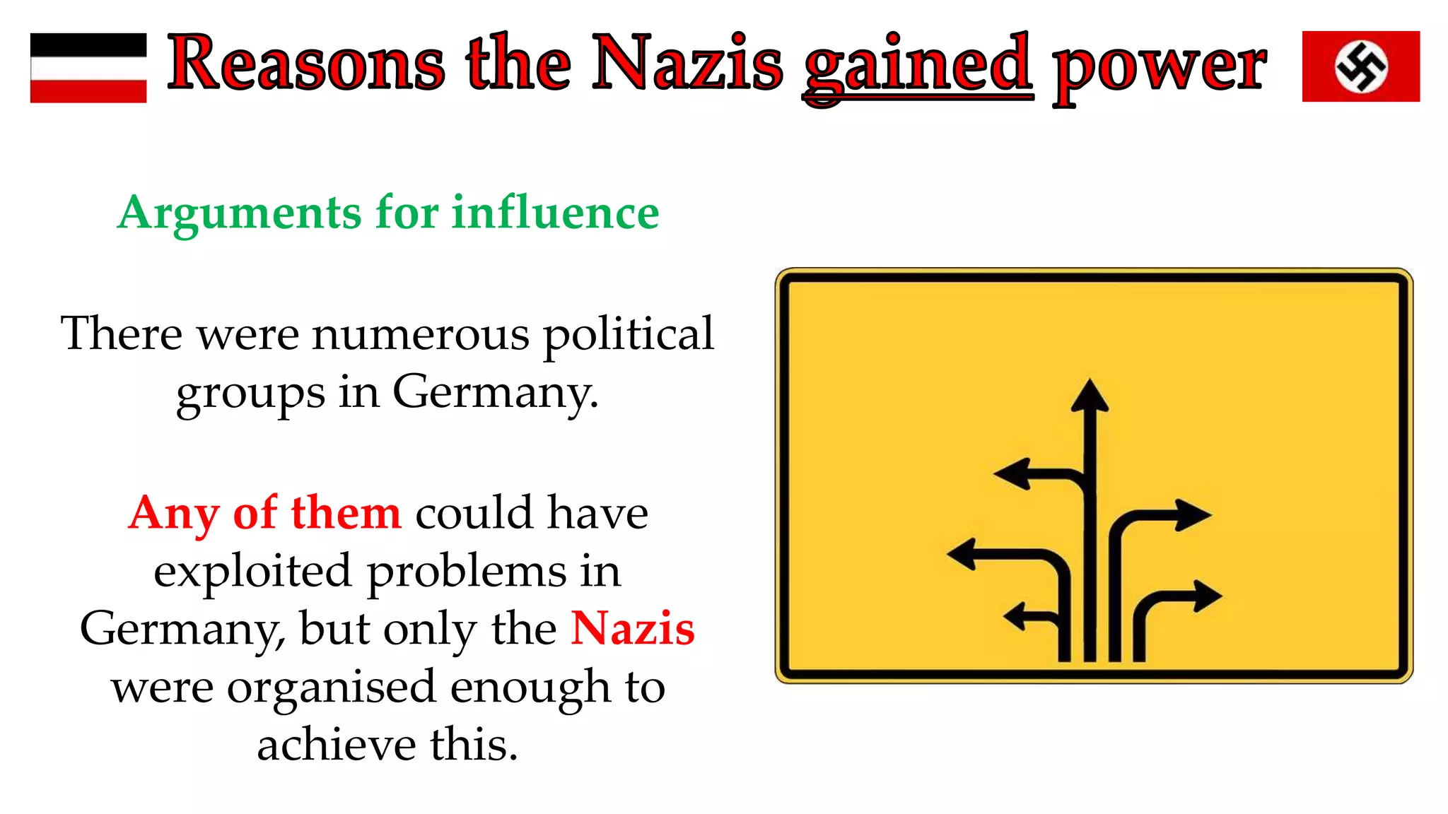 Reasons the Nazis gained power - Appeal of Hitler and the Nazis | PPT