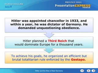 Hitler and the rise of the nazi party | PPT