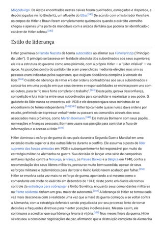 Hitler Biografia Completa em Domínio Público | PDF