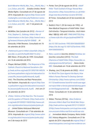 Hitler Biografia Completa em Domínio Público | PDF