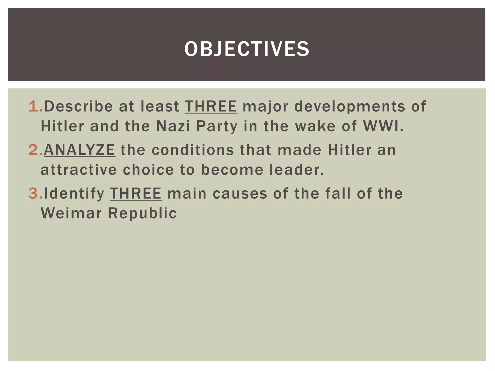The Rise of Hitler and Nazi Germany | PPTX | Judaism | Religion ...