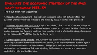 Hitler economic state | PPT