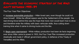 Hitler economic state | PDF | Political Issues & policy | Politics