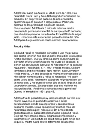 Hitler el sionista de la casa de yisrael | PDF