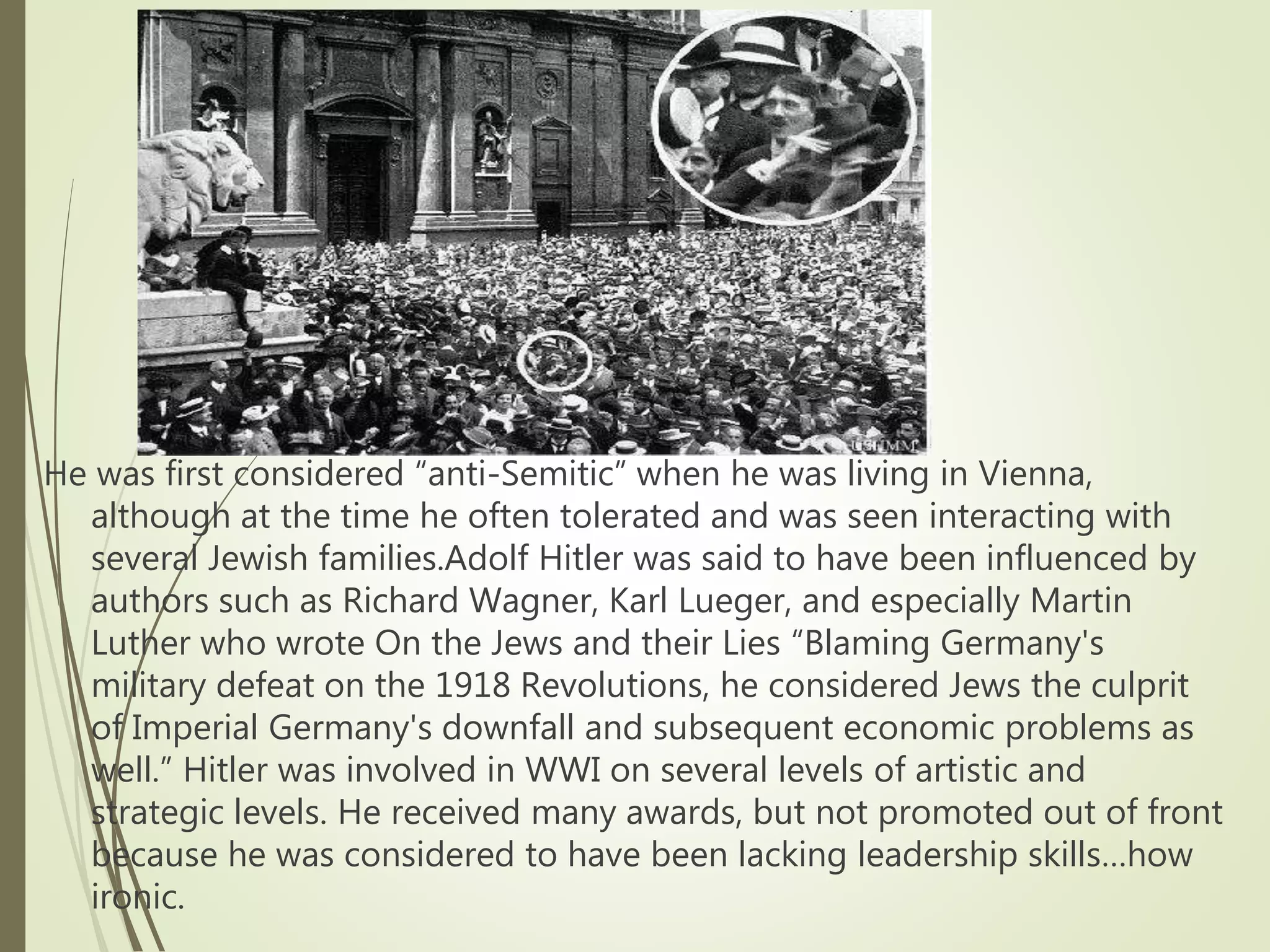 ADOLF HITLER PPT | PPTX