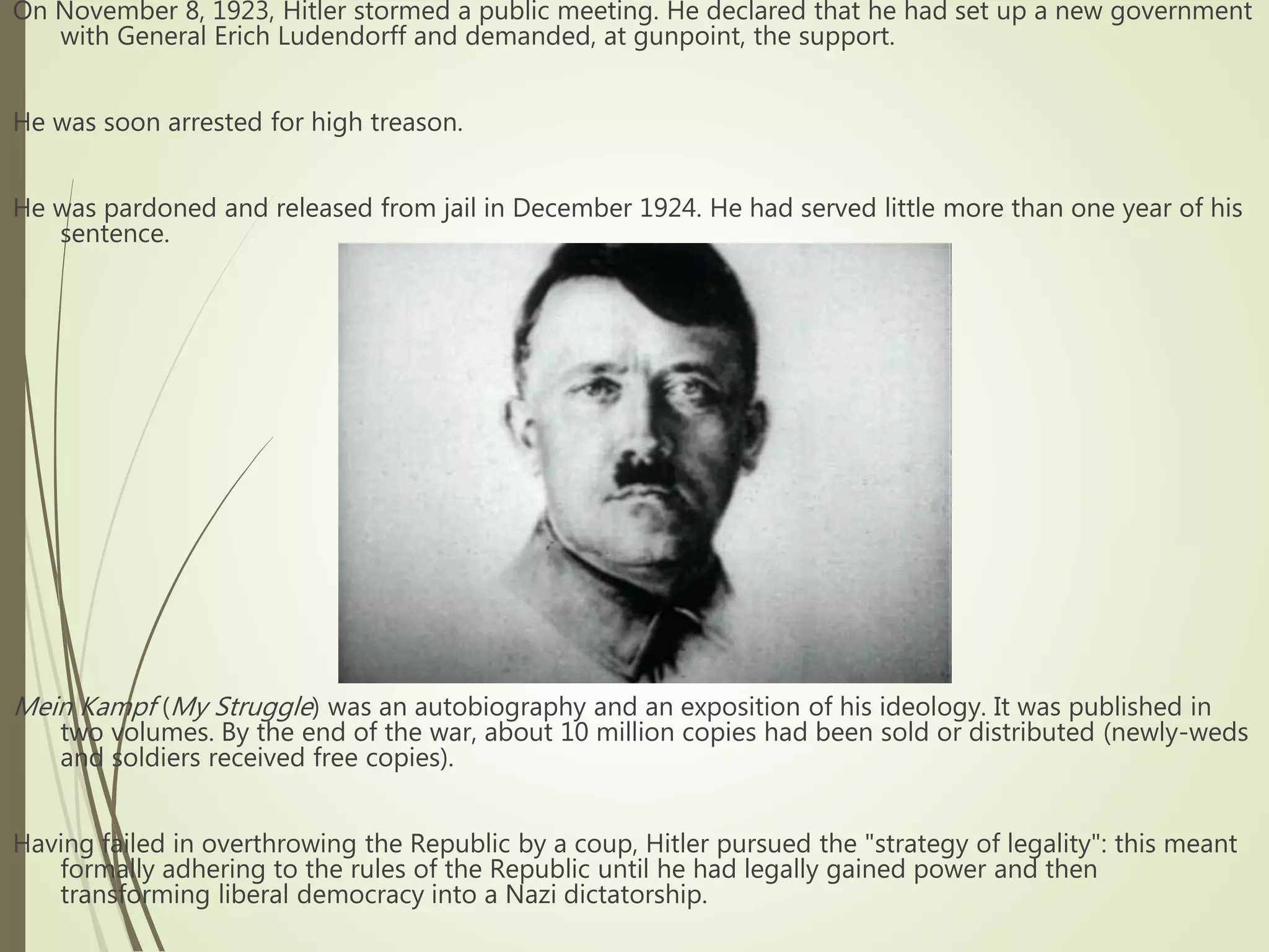ADOLF HITLER PPT | PPTX