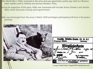 ADOLF HITLER PPT | PPTX