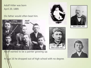ADOLF HITLER PPT | PPTX