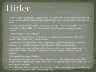 Hitler rise in power | PPTX