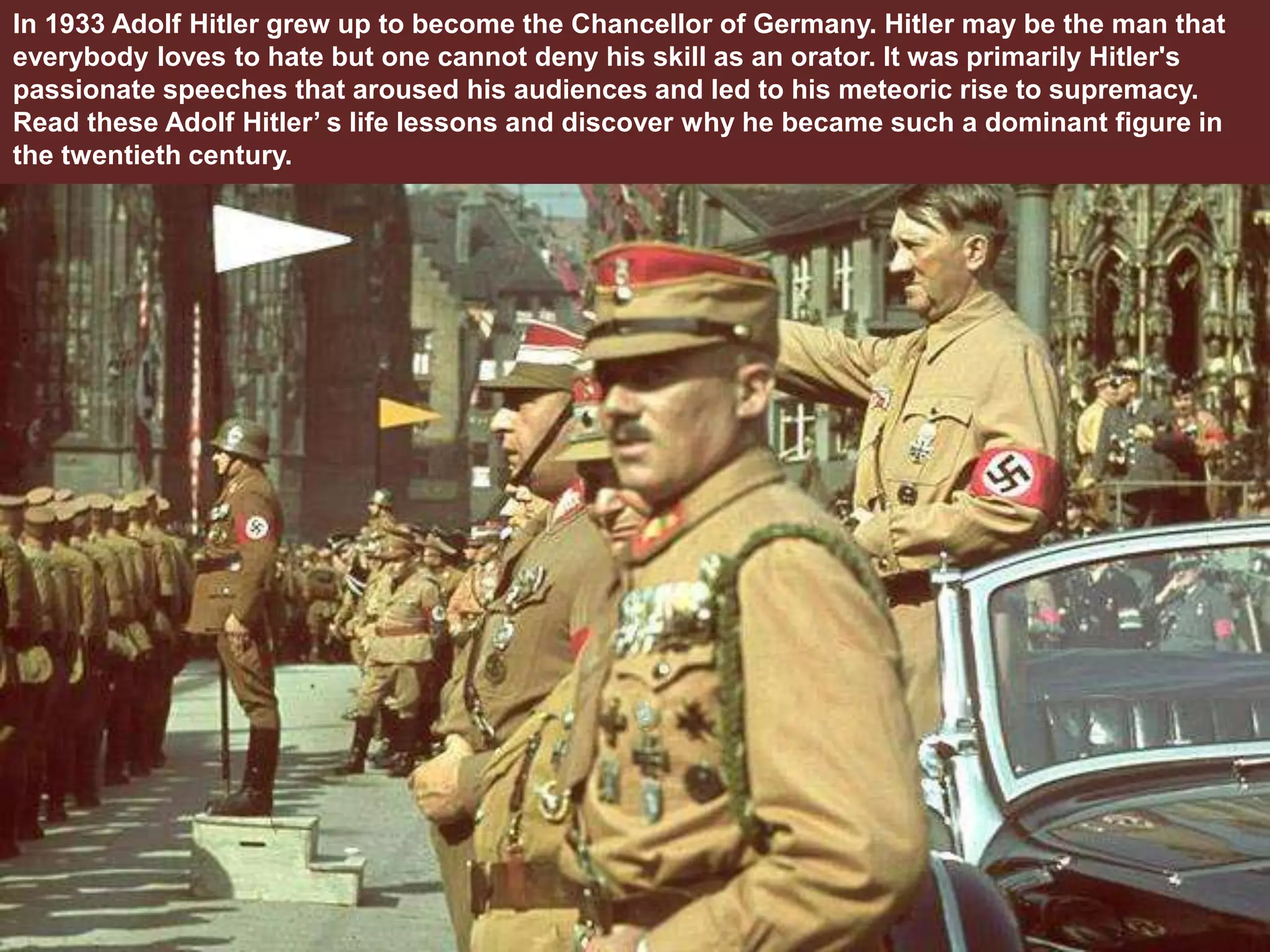 Hitlerlessons 110407032902-phpapp02 | PPSX