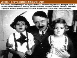 Hitlerlessons 110407032902-phpapp02 | PPSX