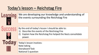 The Reichstag Fire | PPTX